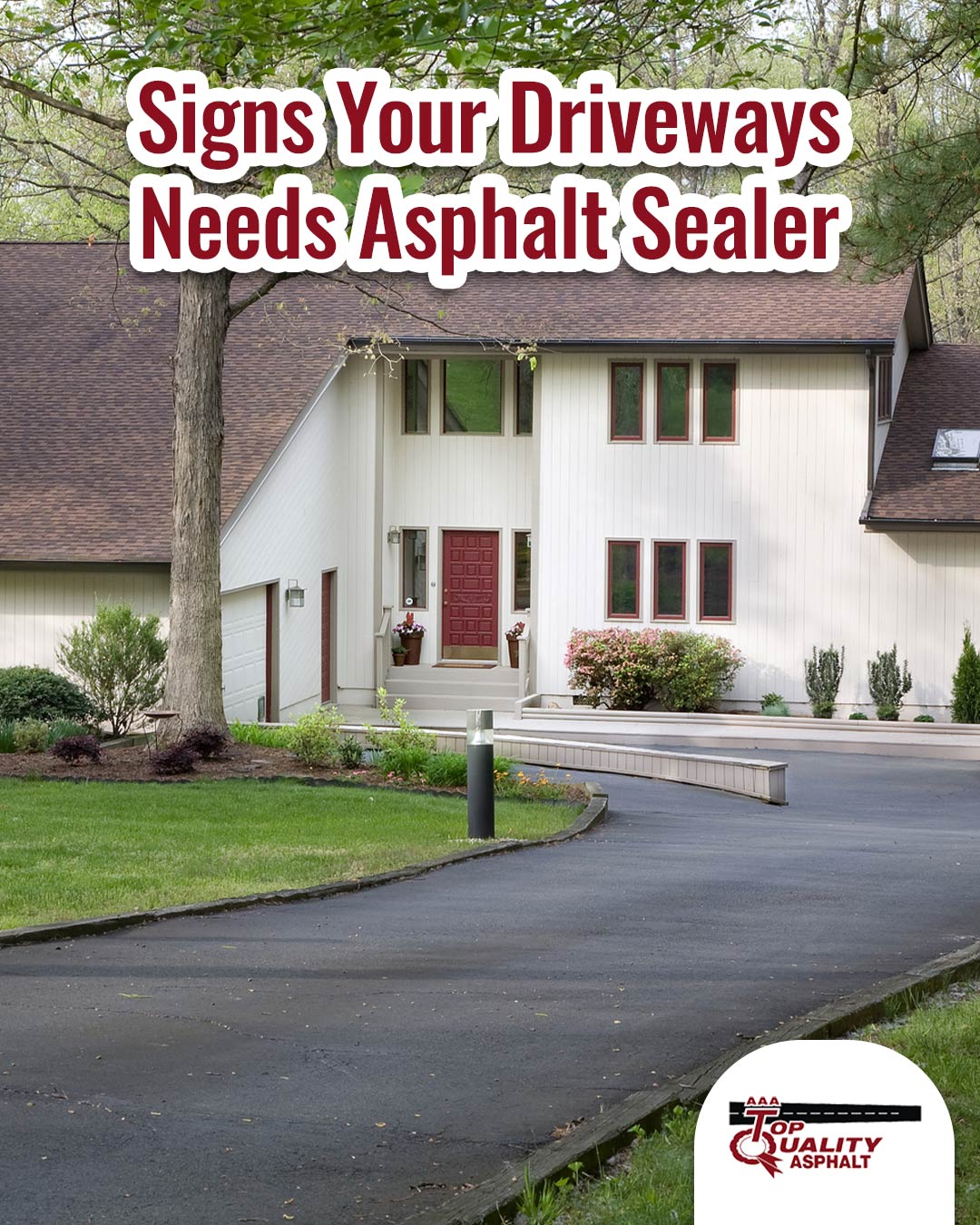 Common Signs Your Driveways Needs Asphalt Sealer | AAA Top Quality Asphalt